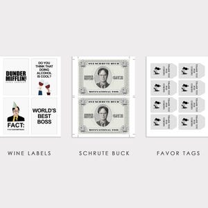 The Office Theme Birthday Party Decorations, BUNDLE, Office Banner ...