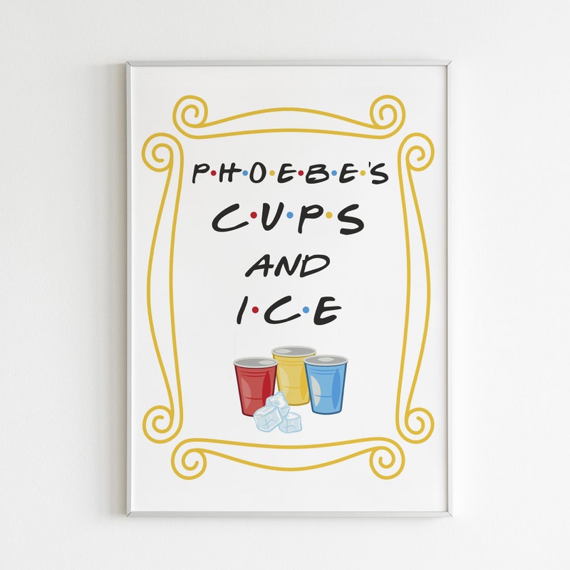 Friends Drink Sign - Etsy