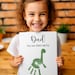 Dinosaur Handprint Art Craft, First Father's Day, Dad You Are DINO_MITE ...