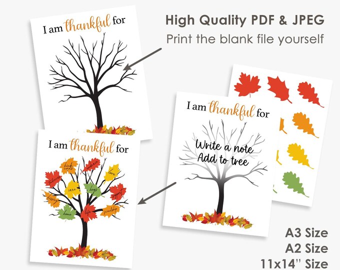 Give Thanks to God Sunday School Craft, Thanksgiving Tree Craft ...