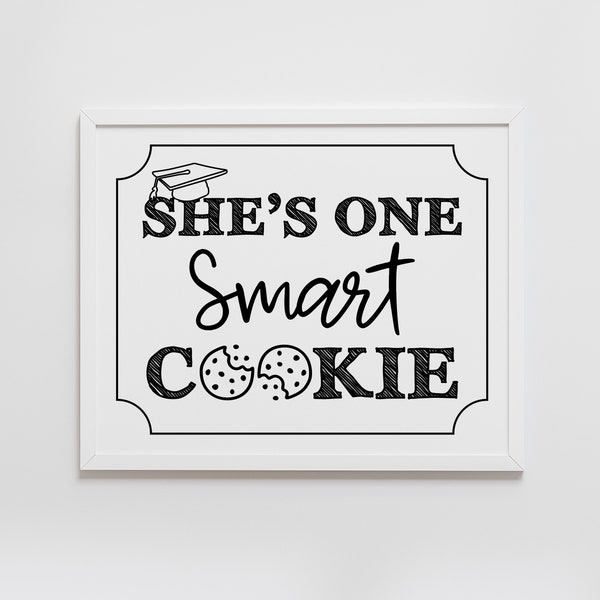 One Smart Cookie Sign - Etsy