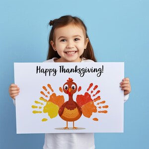 Thanksgiving Turkey Handprint Art for Kids, Fall | Autumn Handprint ...