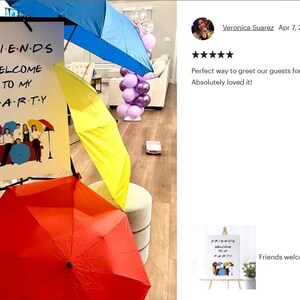 Friends Welcome Sign, Friends Theme Party Decor, Birthday Party ...