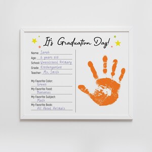 Graduation, Handprint Art, End of the Year, Grad, Kindergarten ...