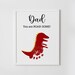 Dinosaur Footprint Art Craft, First Father's Day, Dad You Are ROAR-SOME ...