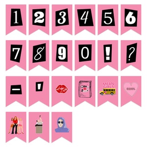 Mean Girls Theme Banner, Mean Girls Bachelorette, Burn Book Theme Decor ...