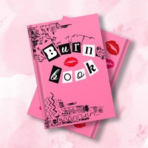 Burn Book Printable Cover, Pdf, Jpeg, INSTANT DOWNLOAD - Etsy