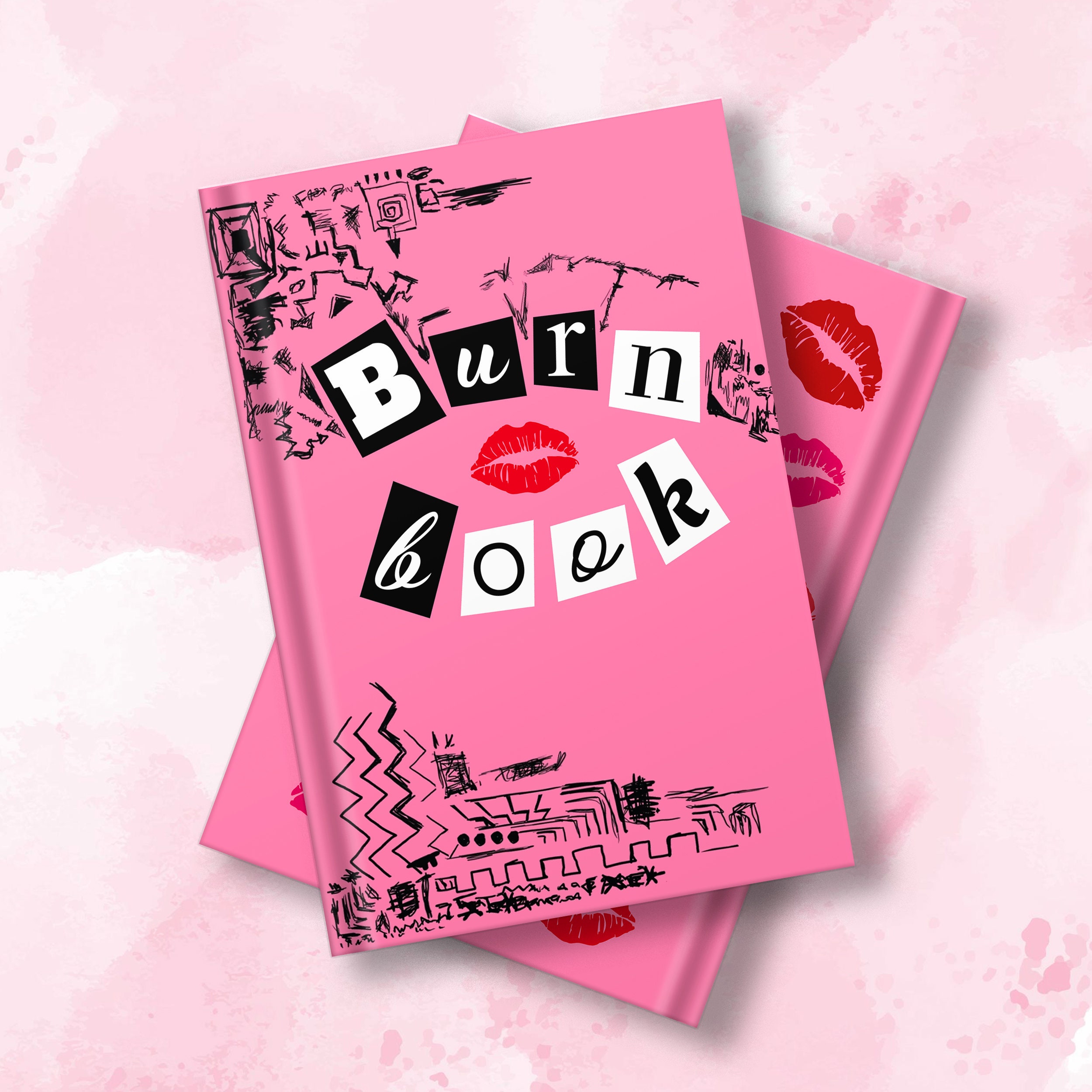 Burn Book Printable Cover, Pdf, Jpeg, INSTANT DOWNLOAD - Etsy