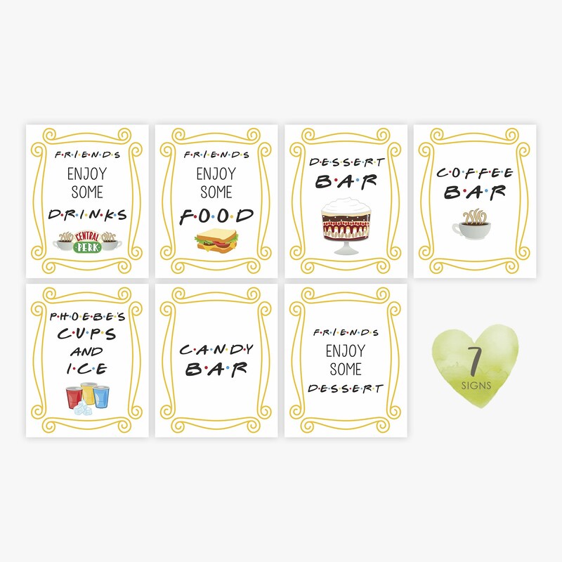 Friends Coffee Bar - Etsy