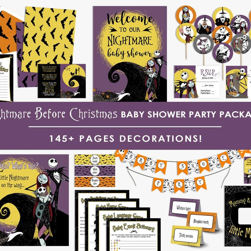 Nightmare Banner - Etsy