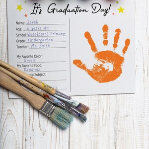 Graduation, Handprint Art, End of the Year, Grad, Kindergarten ...