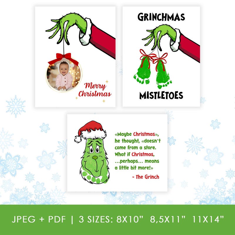 Grinch Feet - Etsy