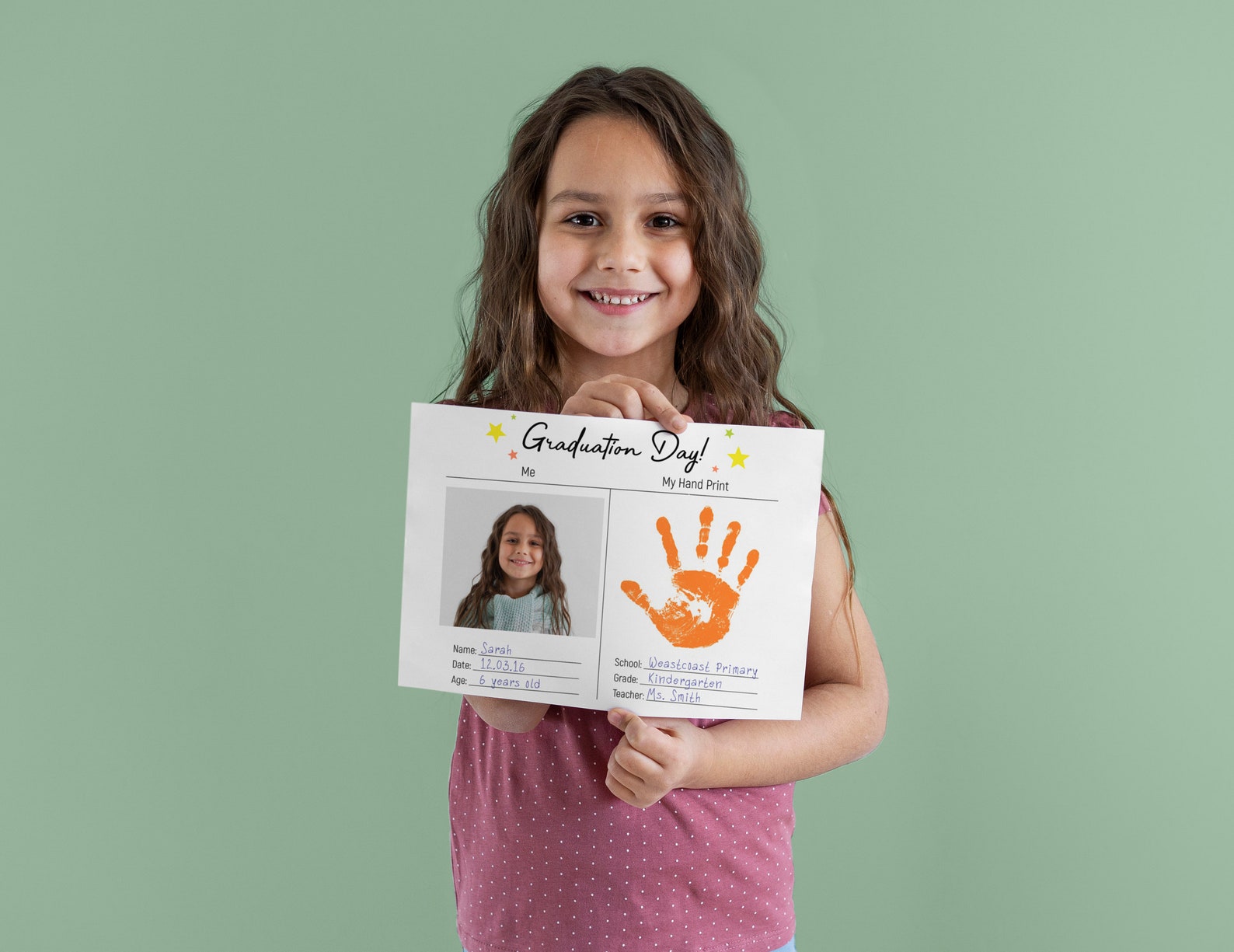 Graduation, Handprint Art, End of the Year, Kindergarten | Preschool ...