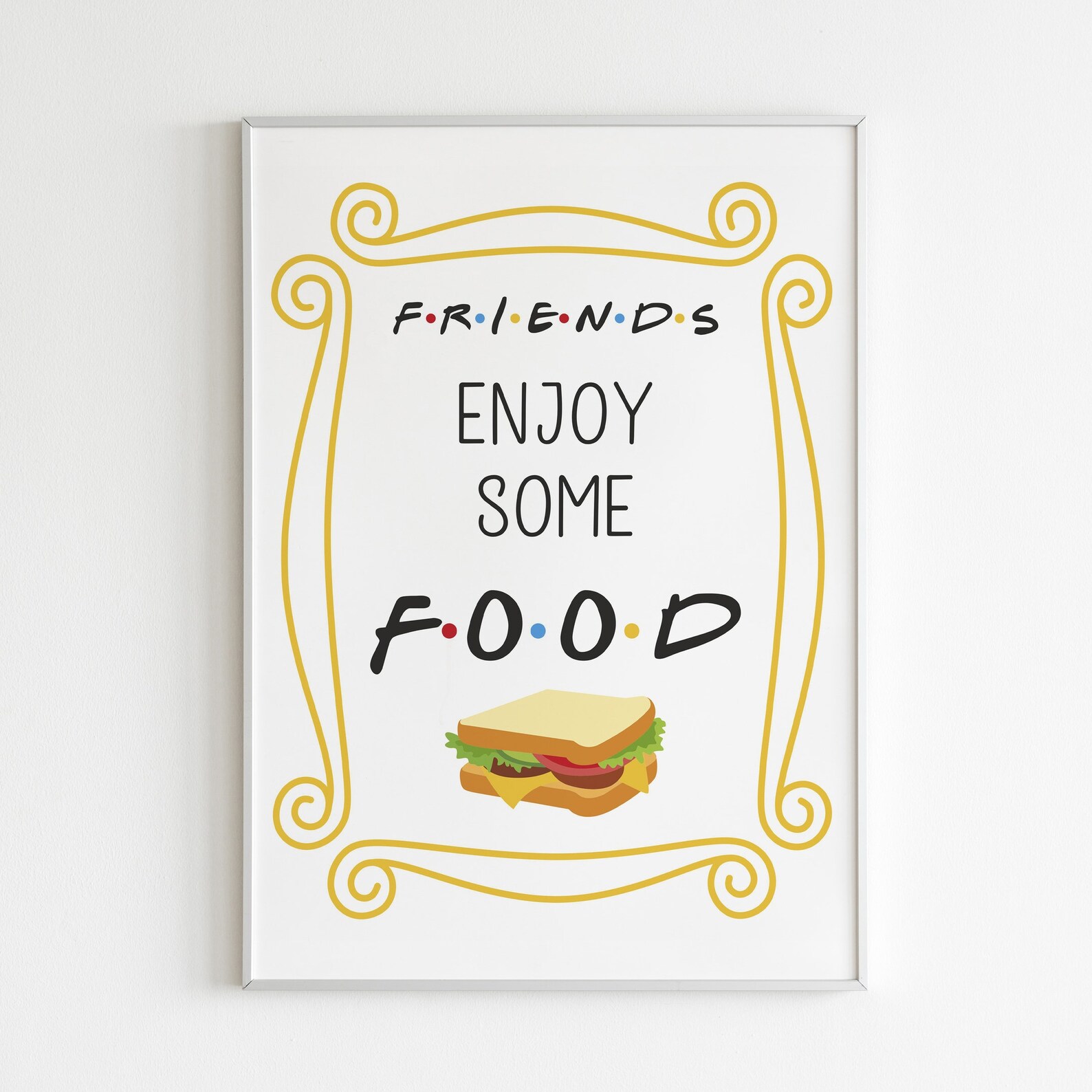 Friends Table Sign, BUNDLE, Food Sign, Dessert Bar Sign, Drink Sign ...
