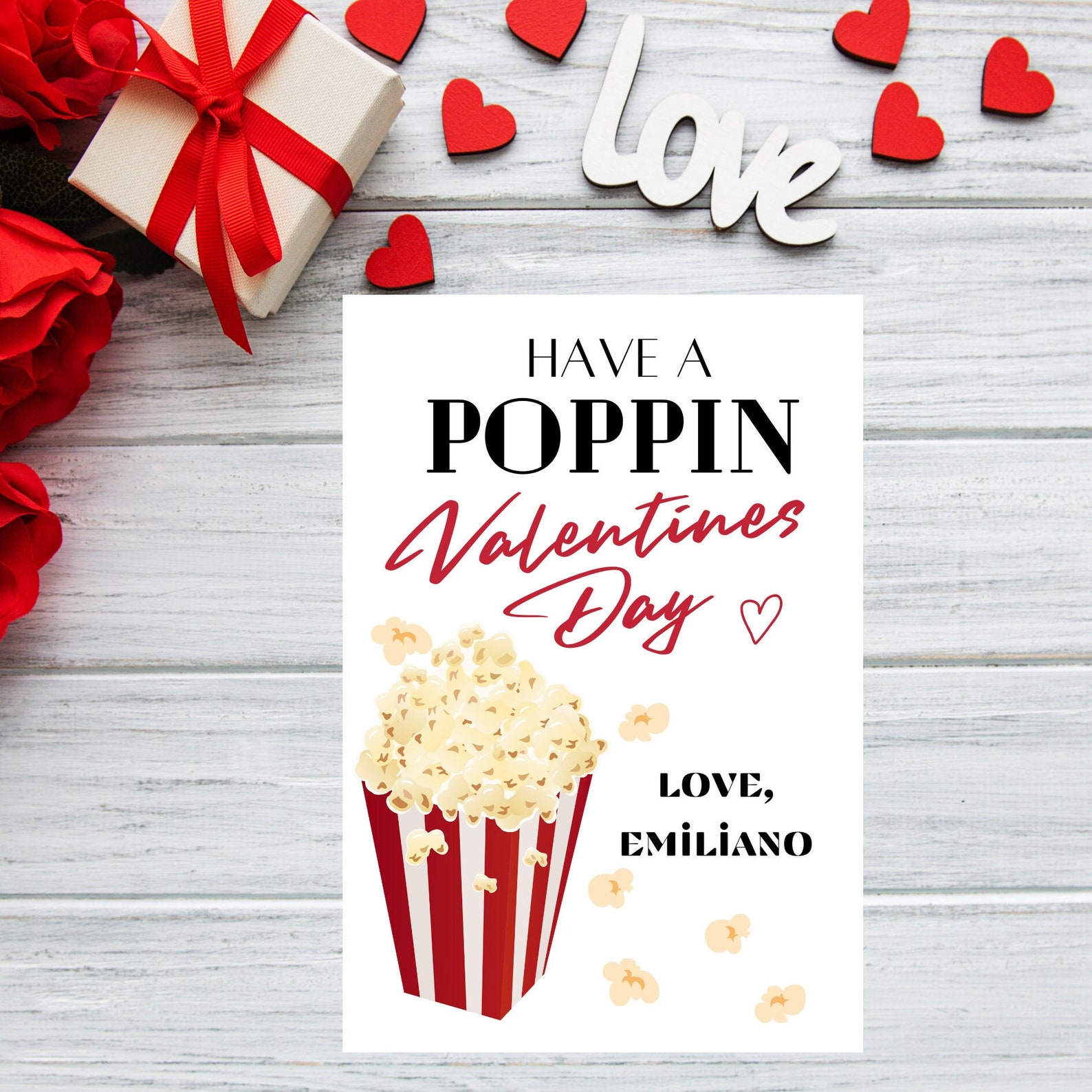 Have a Poppin Valentine Day Non Candy Kids Friend Valentine's School ...