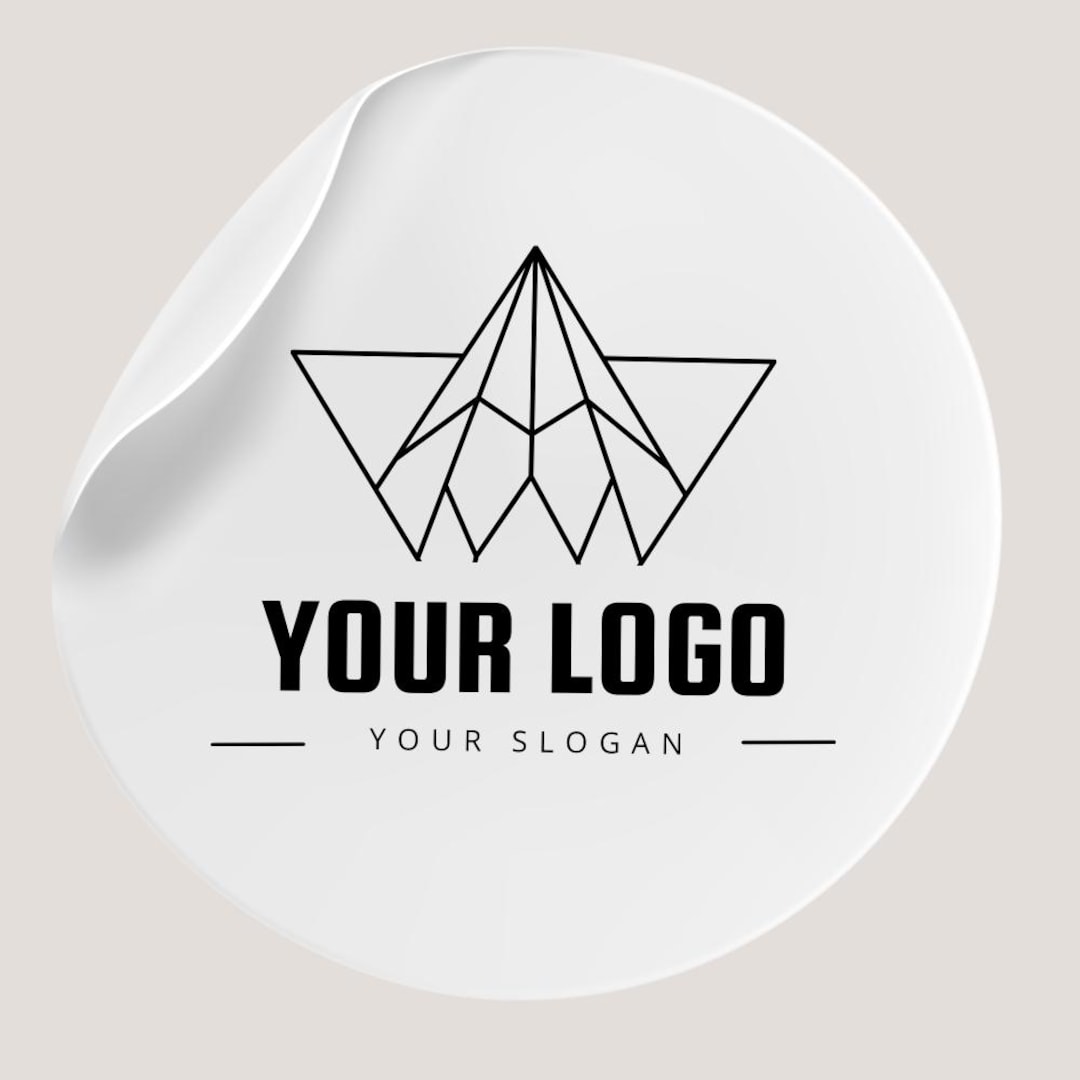 Custom Printed Circle Logo Stickers- High-quality Waterproof Vinyl ...