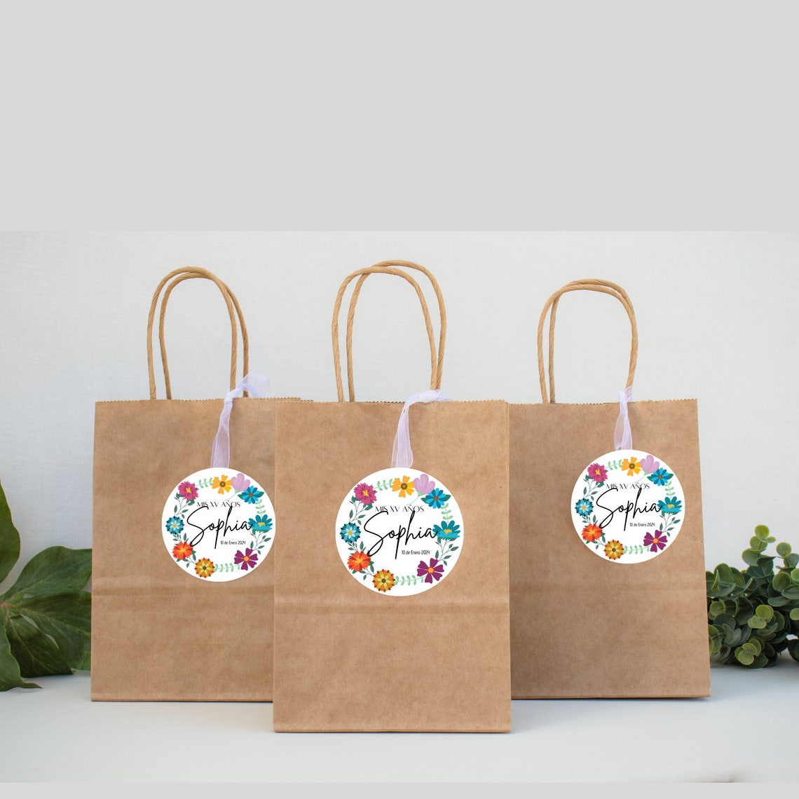 Mis XV Años Stickers: Black & Gold Quinceanera Favor Labels - Etsy