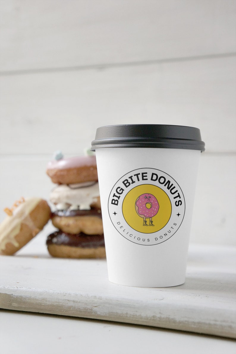 Circle Logo Labels Custom Business Glossy Vinyl Stickers on Sheets ...