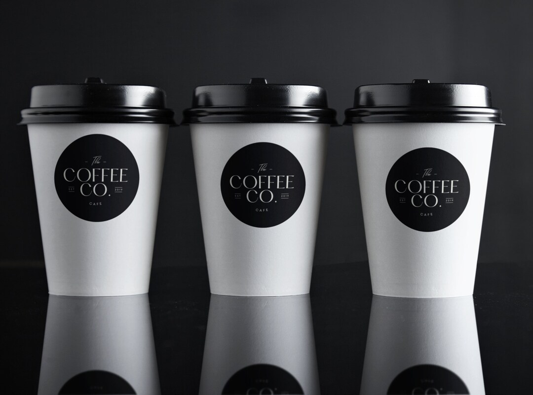 Custom Circle Logo Labels: Glossy Vinyl Business Stickers, Packaging ...