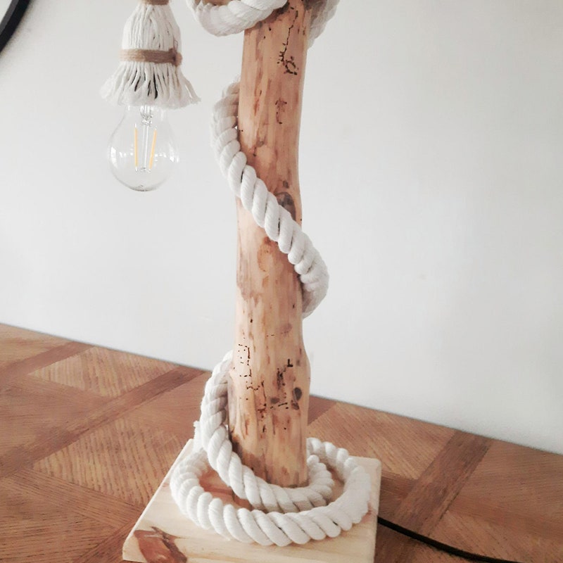 Rope Lamp - Etsy