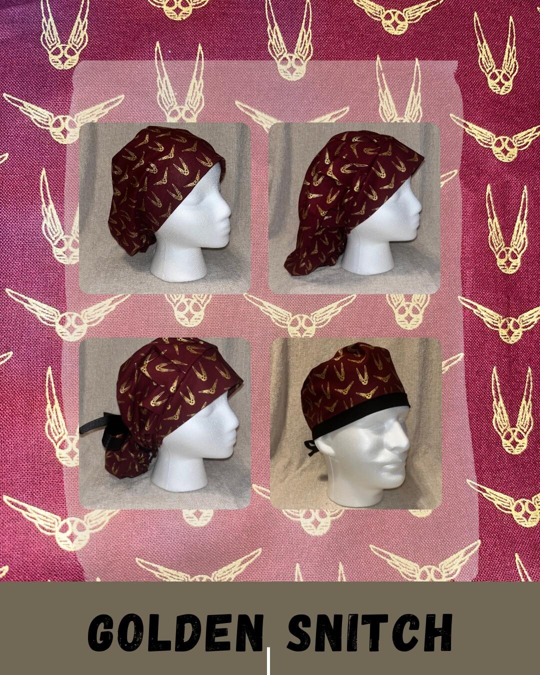 Golden Snitch Scrub Cap - Etsy