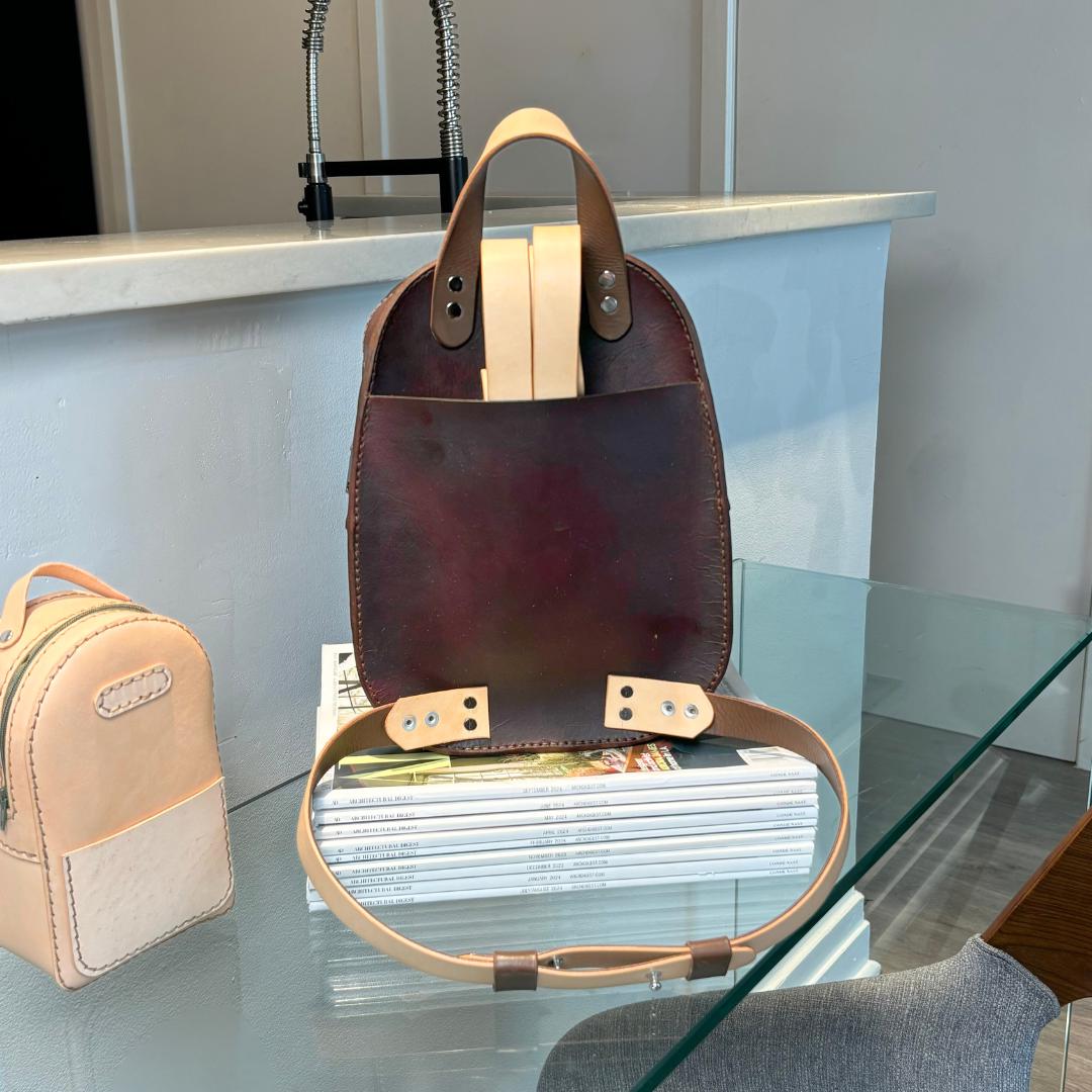 Handmade Leather Backpack - Customizable - Etsy