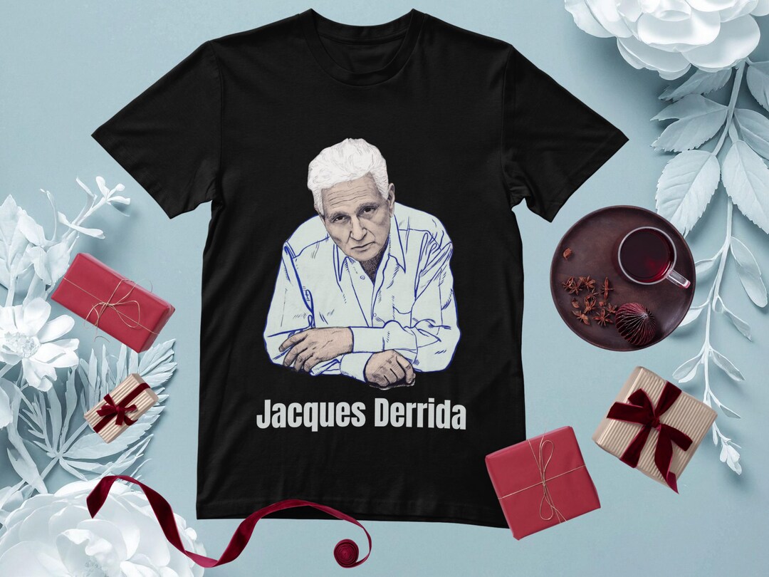 Jacques Derrida SHIRT | Jacques Derrida Portrait Shirt Bundle ...