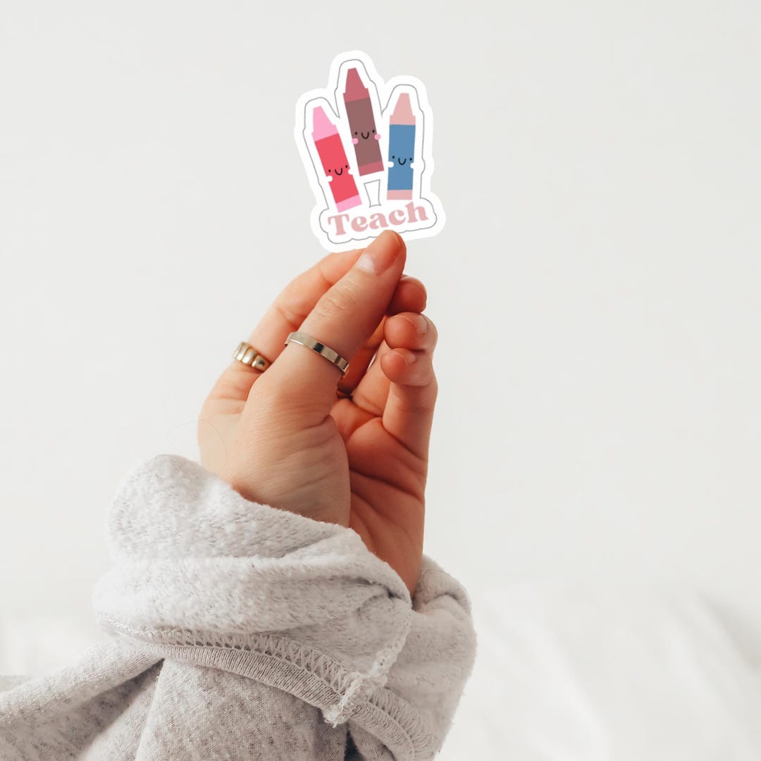 Colorful Teacher Stickers | Teacher Planner Stickers | Teacher Laptop ...