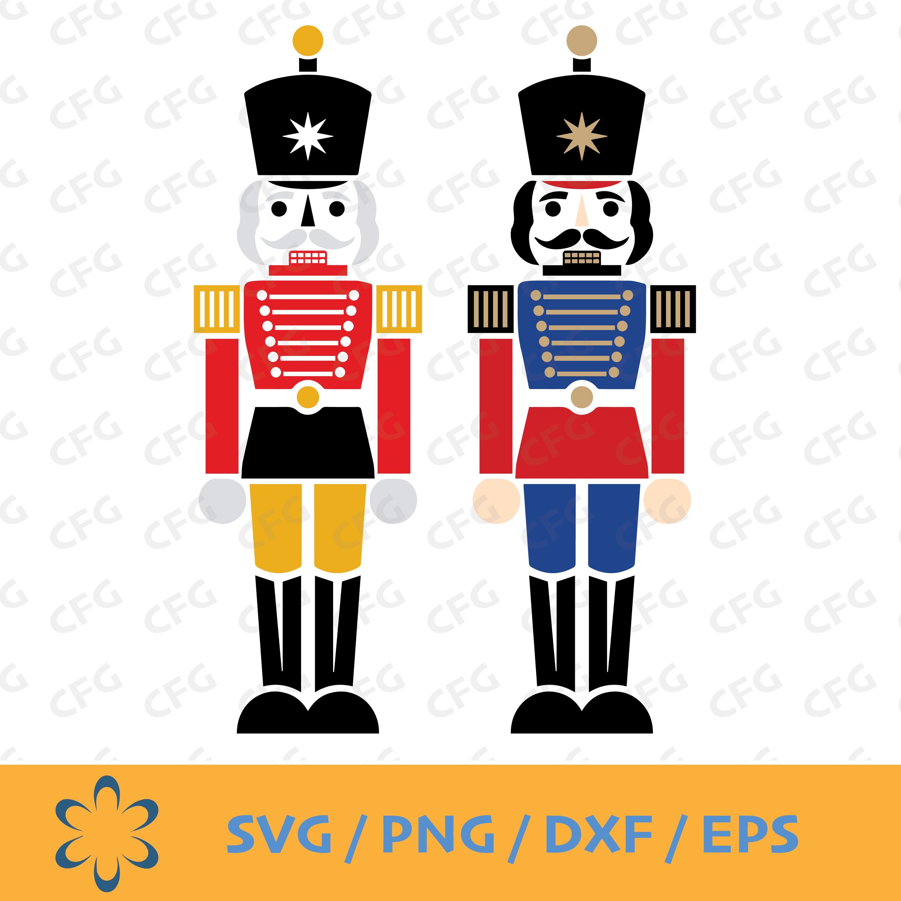 Nutcracker Svg File / Nutcracker Character Svg / Christmas Nutcracker ...