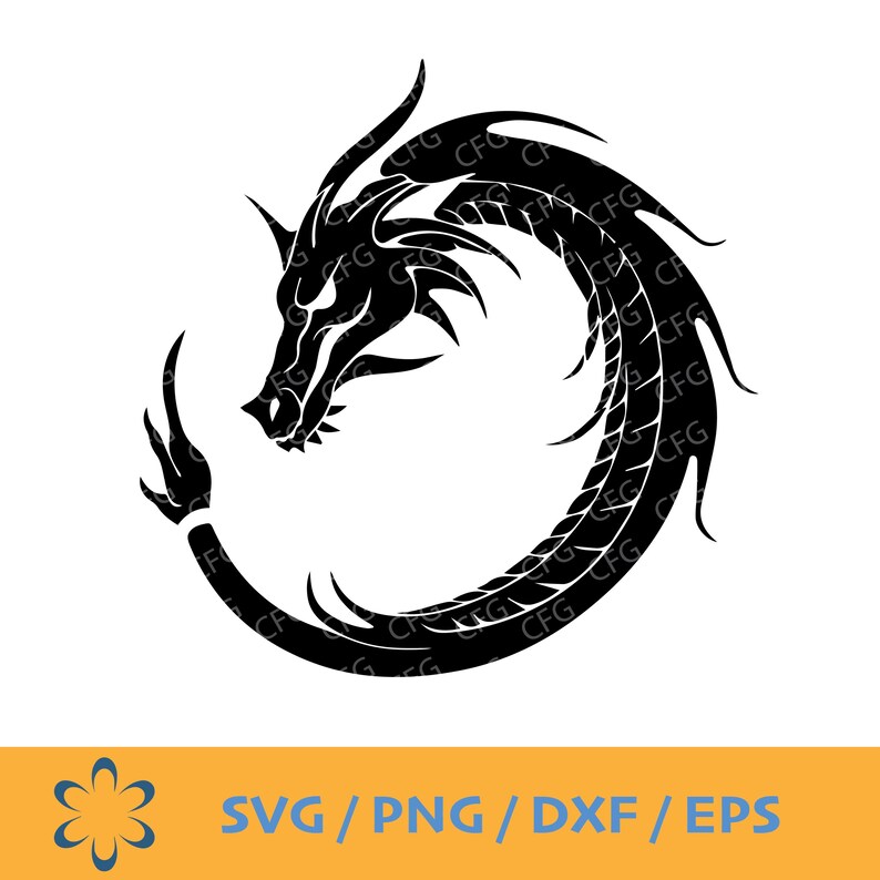 Dragon Svg Bundle, Dragon Svg, Dragon Cut File, Dragons Head, Dragon ...