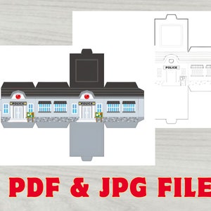 Paper Police Station Activity Sheets Instant Download - Etsy