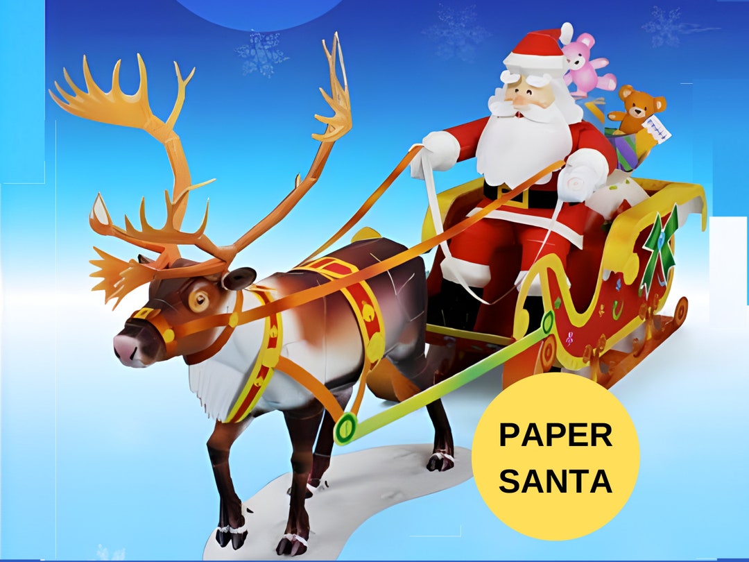 Christmas Models Activity Sheets Christmas Full Set Paper - Etsy