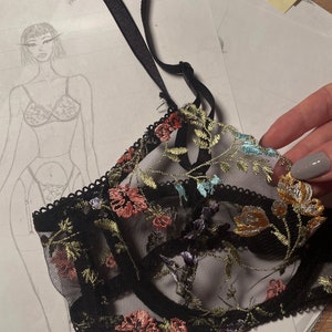 Adrienne's Bra Sewing Lingerie Pattern Instant Download Sizes: 80A ...