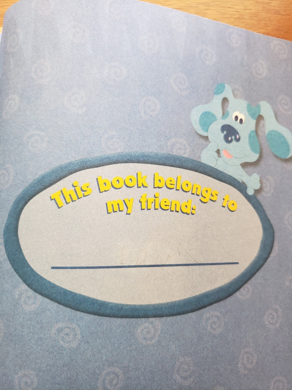 Blue's Clues Scholastic Nick Jr. Book Club - Blue's Backyard Mystery ...