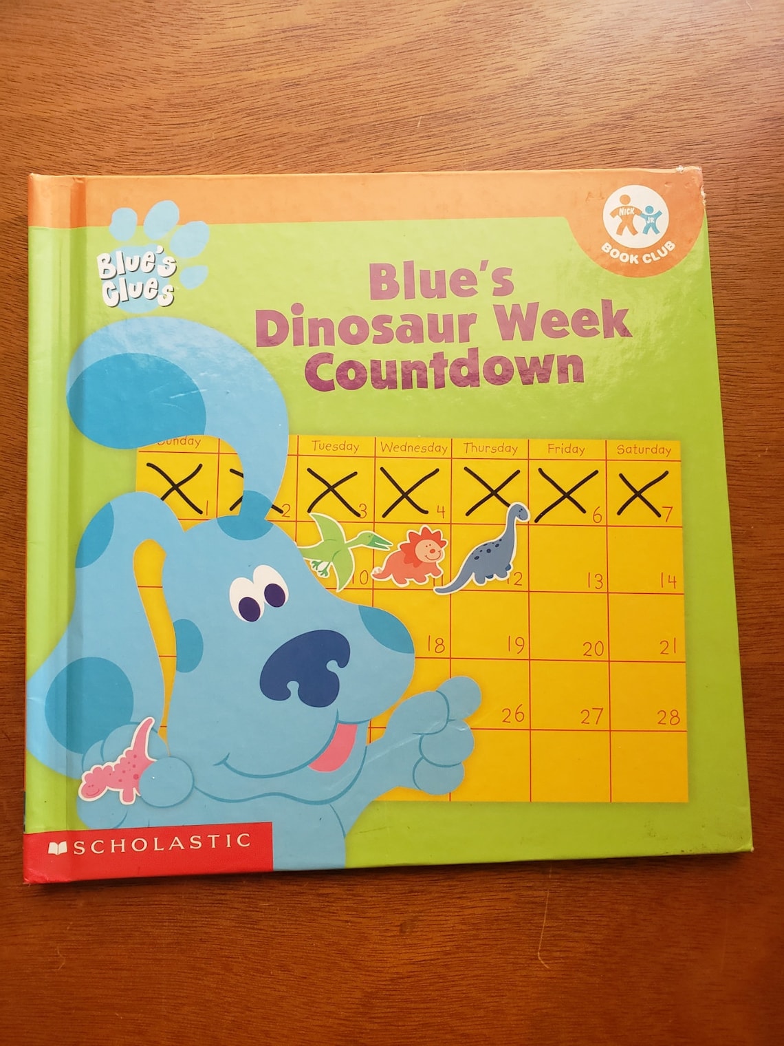 Blue's Clues Scholastic Nick Jr. Book Club Blue's Backyard Mystery-blue ...