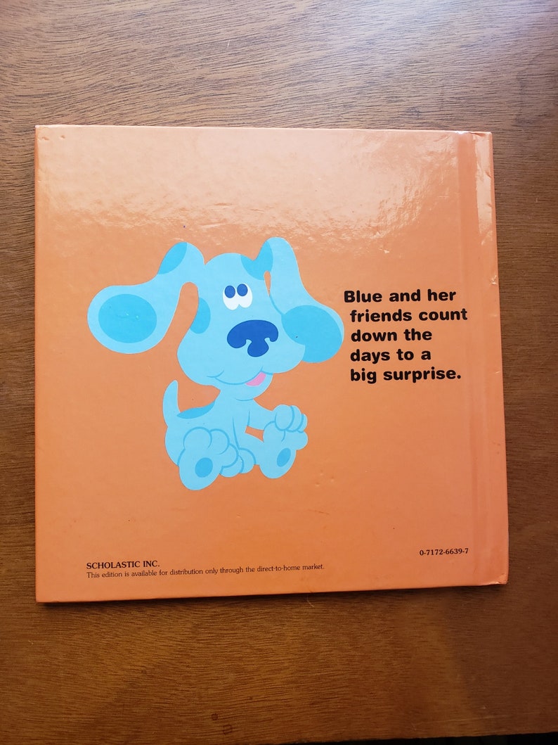 Blue's Clues Scholastic Nick Jr. Book Club - Blue's Backyard Mystery ...
