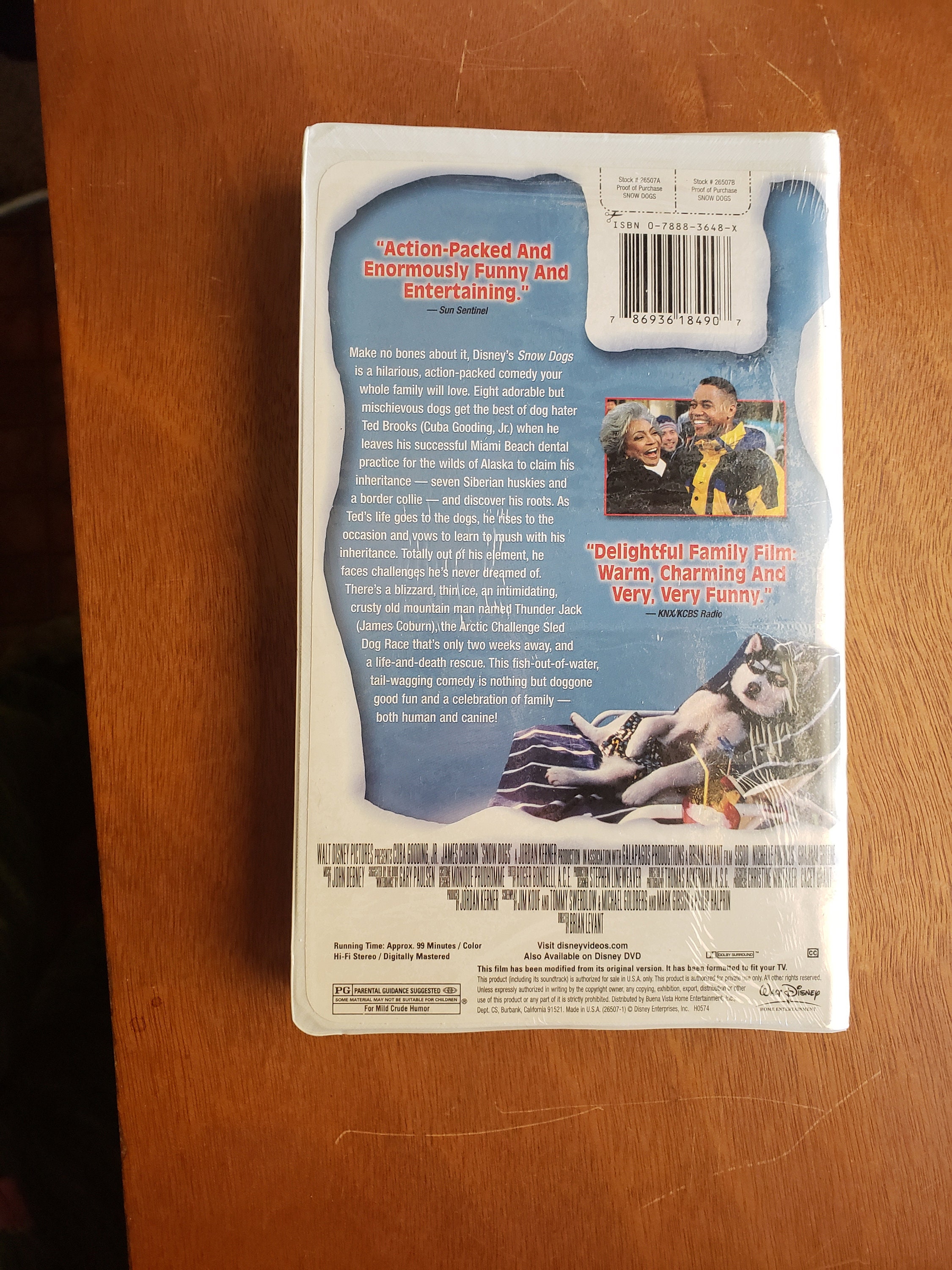 Disney's Snow Dogs VHS Tape 2002 Sealed Original Packaging - Etsy