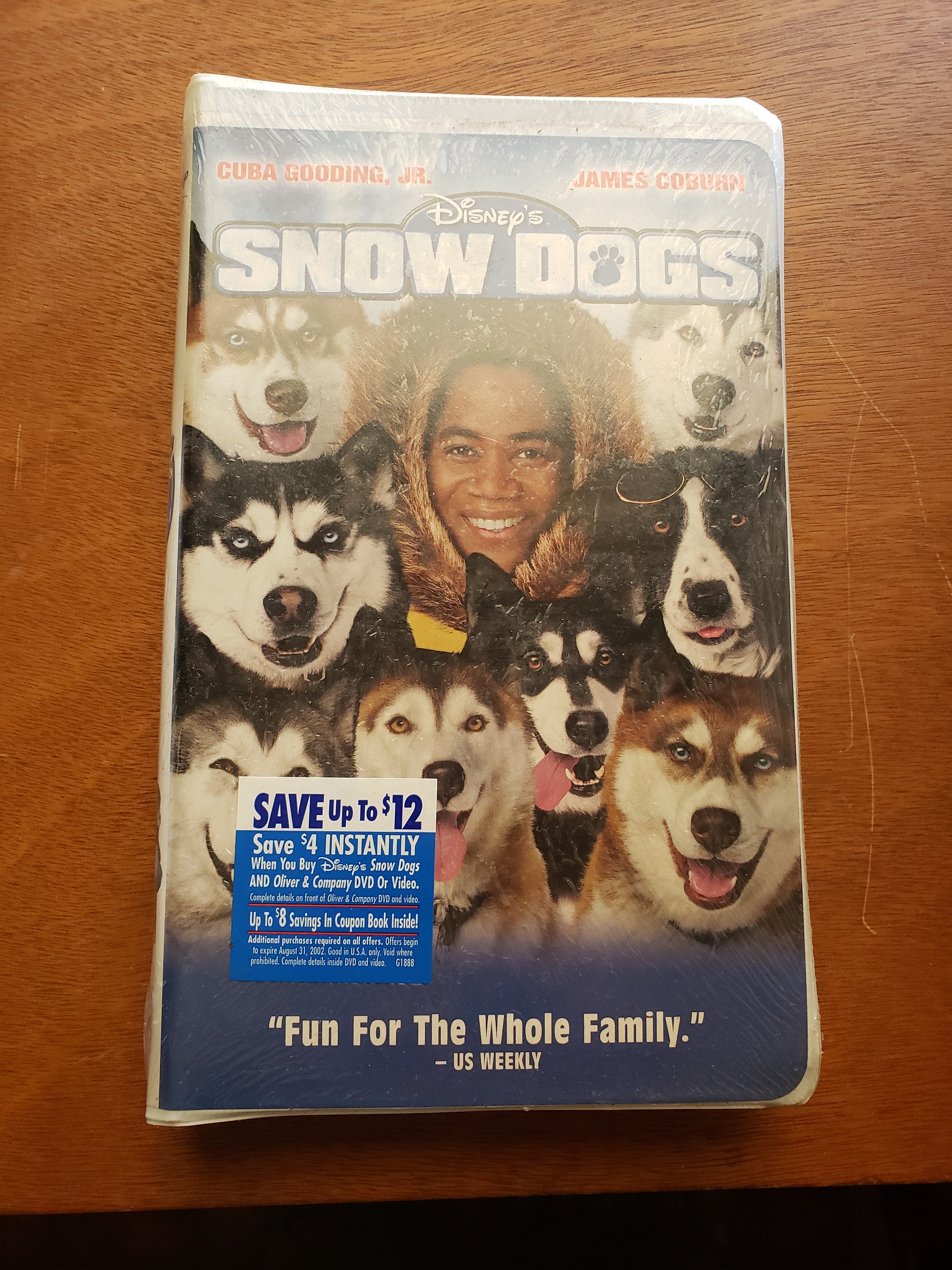 Disney's Snow Dogs VHS Tape 2002 Sealed Original Packaging - Etsy