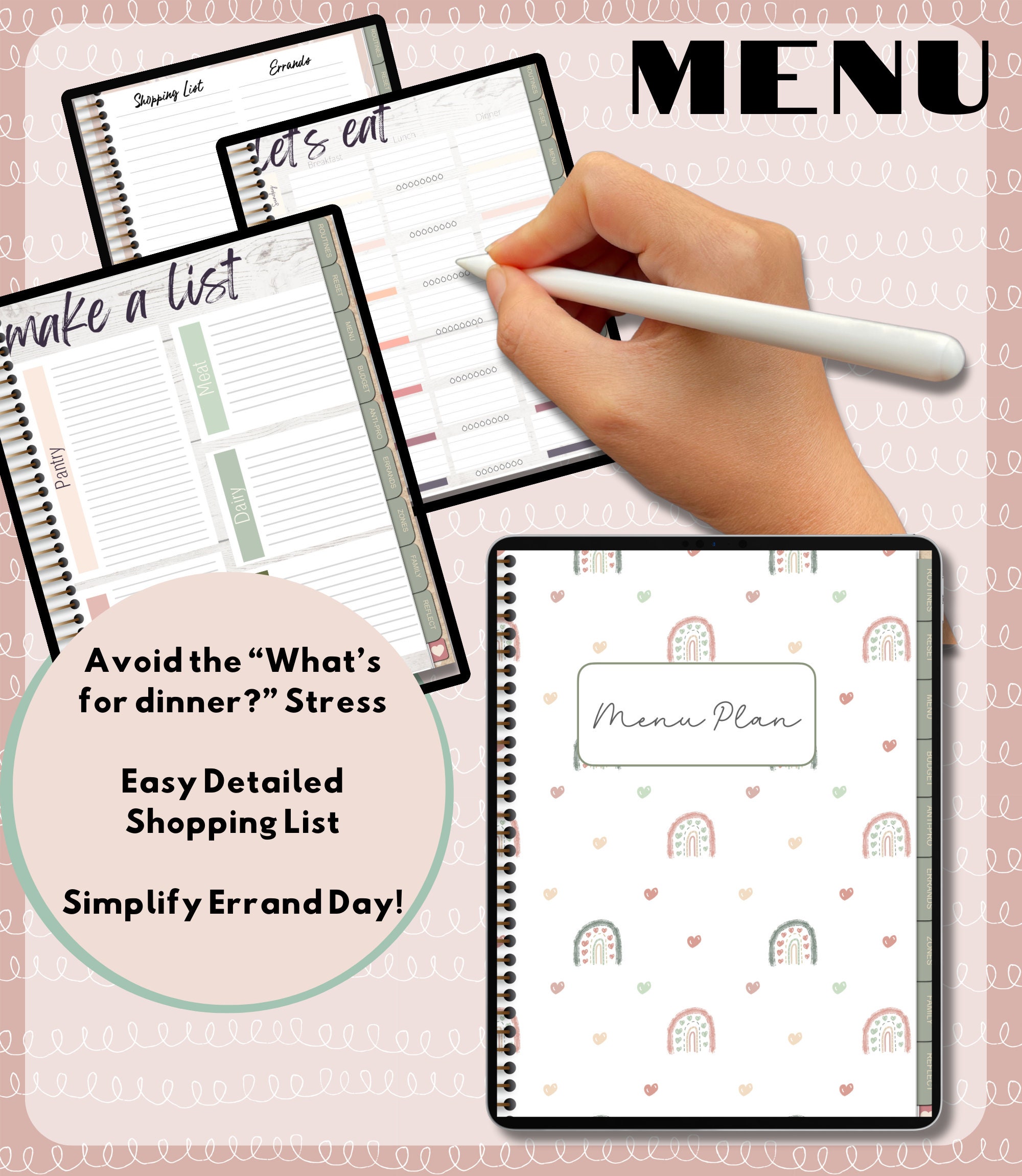Flylady Digital Control Journal | ADHD Cleaning Tracker | Budget ...