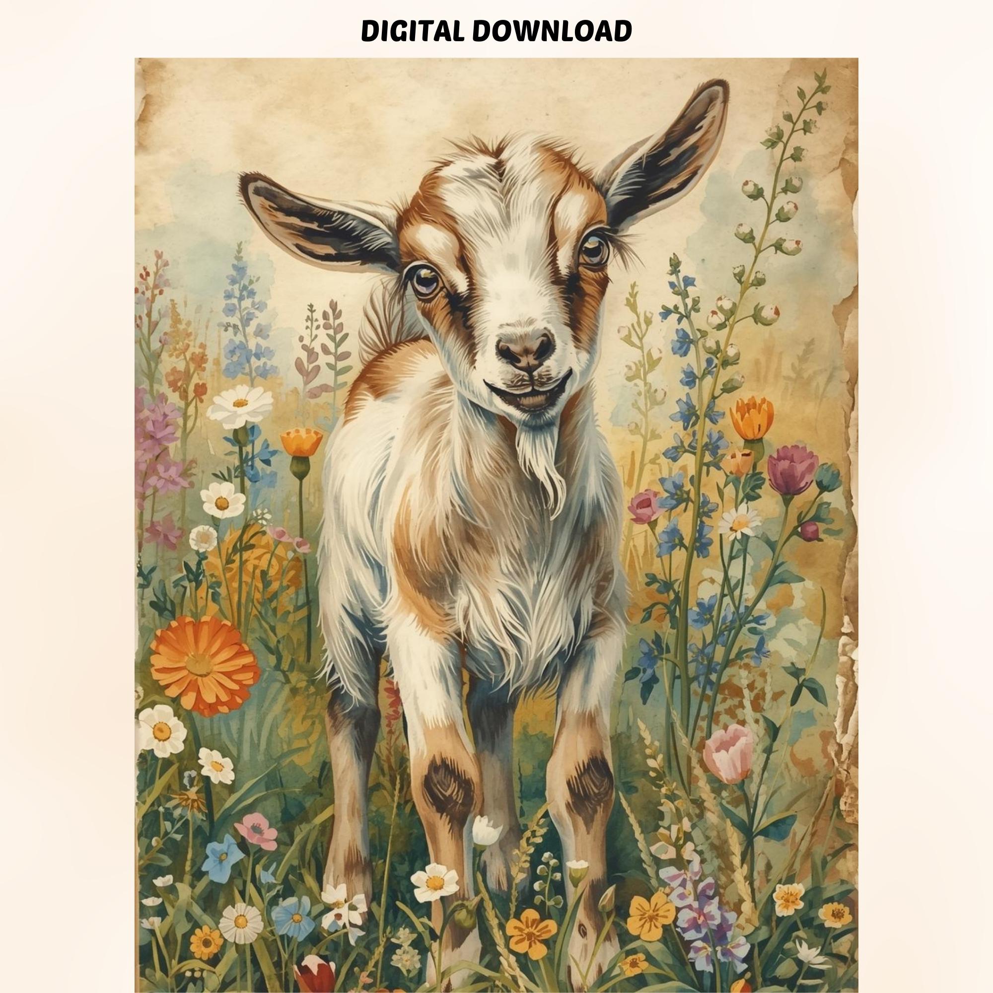 Vintage Spring Farm Animals Junk Journal Pages (digital Download) - Etsy