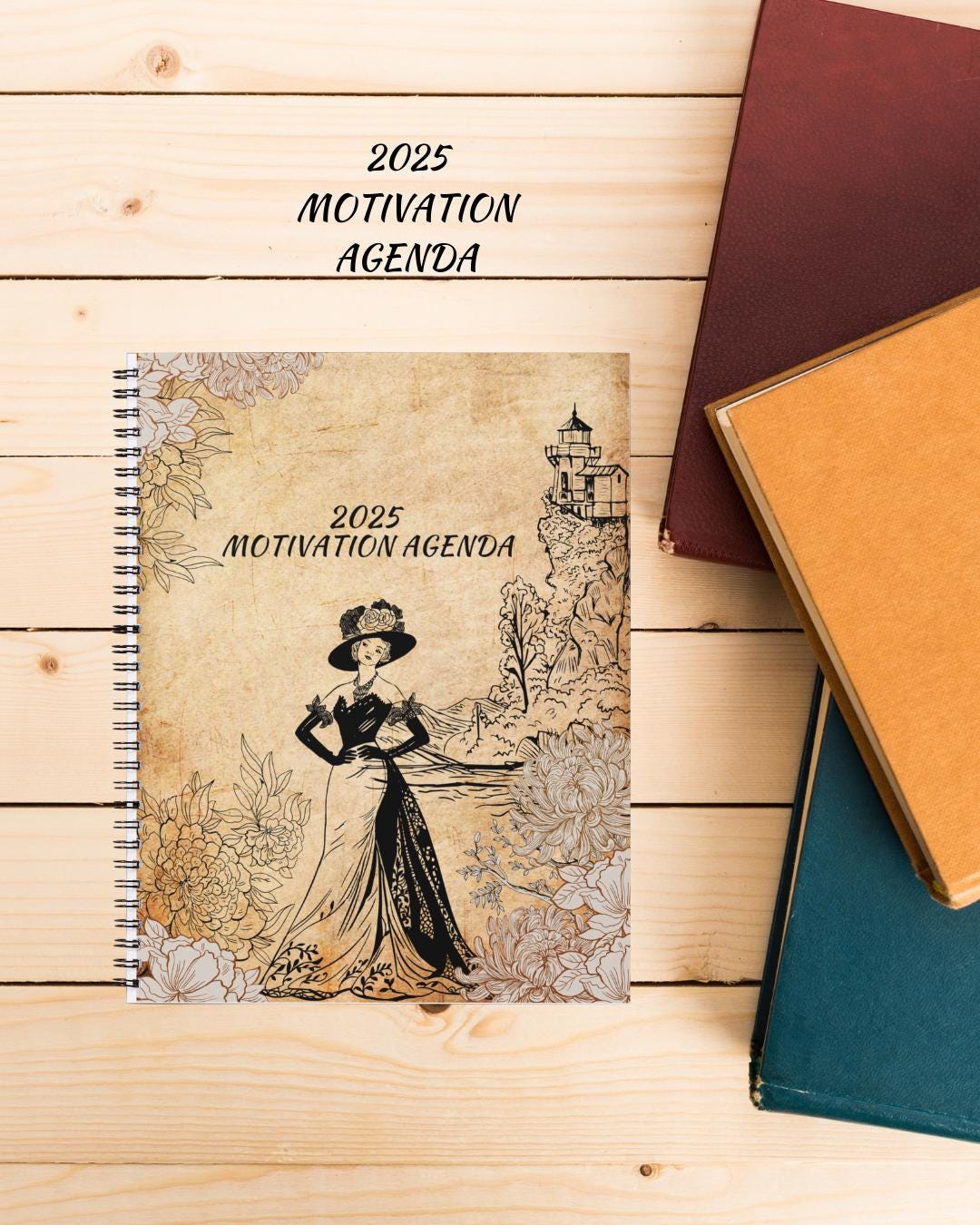 2025 Vintage Motivation Agenda, Vintage Compatibility, A4 and A5 Sizes ...