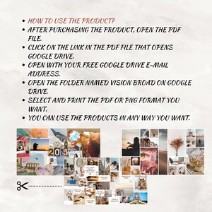 Vision Board Set, Happiness for Women, Inspirational Quotes, Travel ...