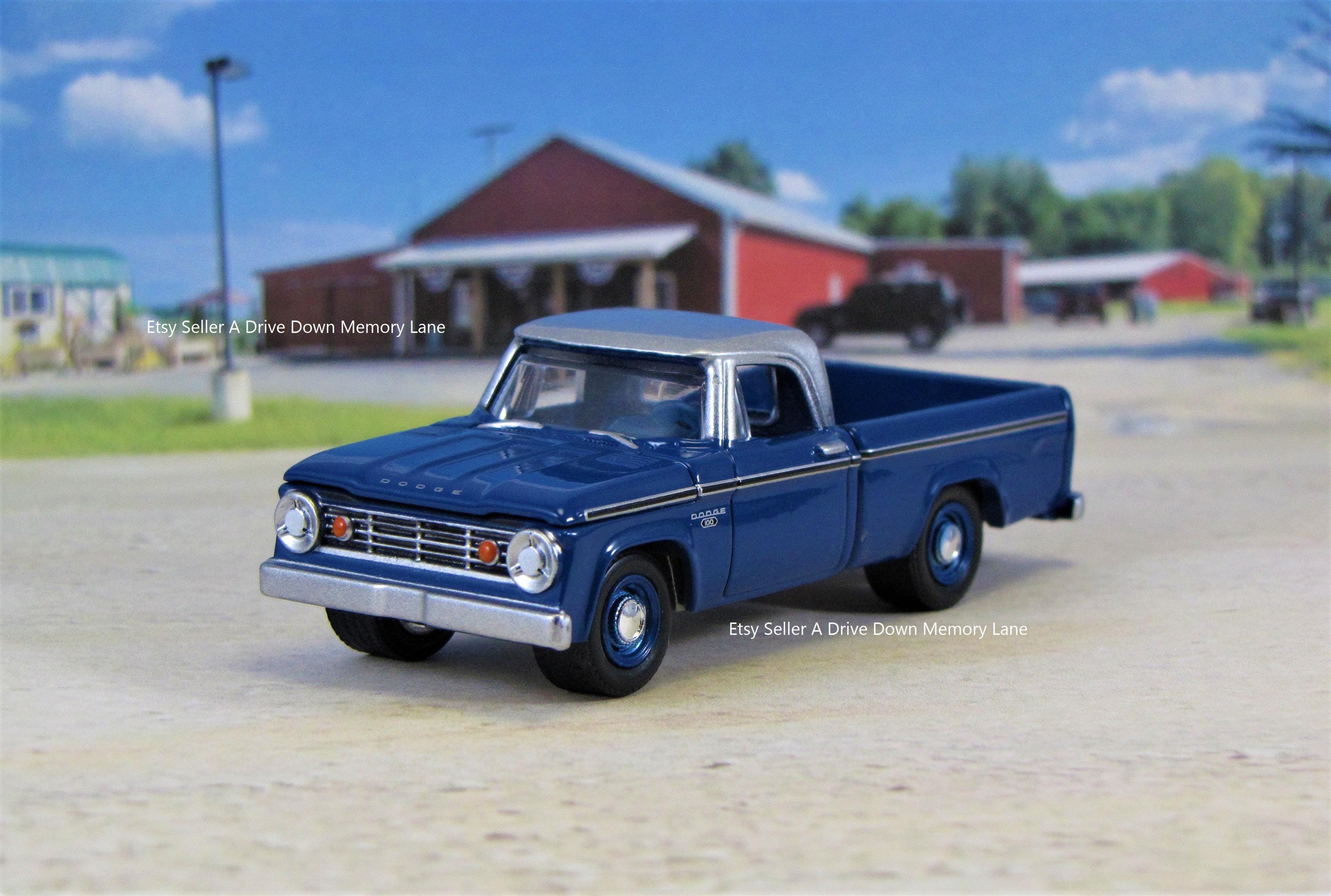 1961 1962 1963 1964 1965 Dodge D100 Pickup Truck Classic 1/64 S - Scale ...