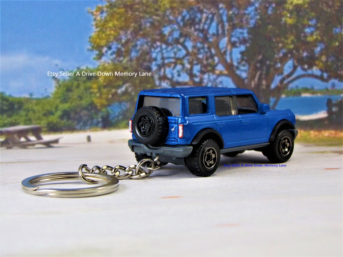 2021 2024 Ford Bronco Key Ring Keychain Fob Truck 3D Novelty ...