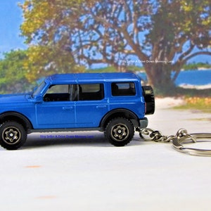 2021 2024 Ford Bronco Key Ring Keychain Fob Truck 3D Novelty ...