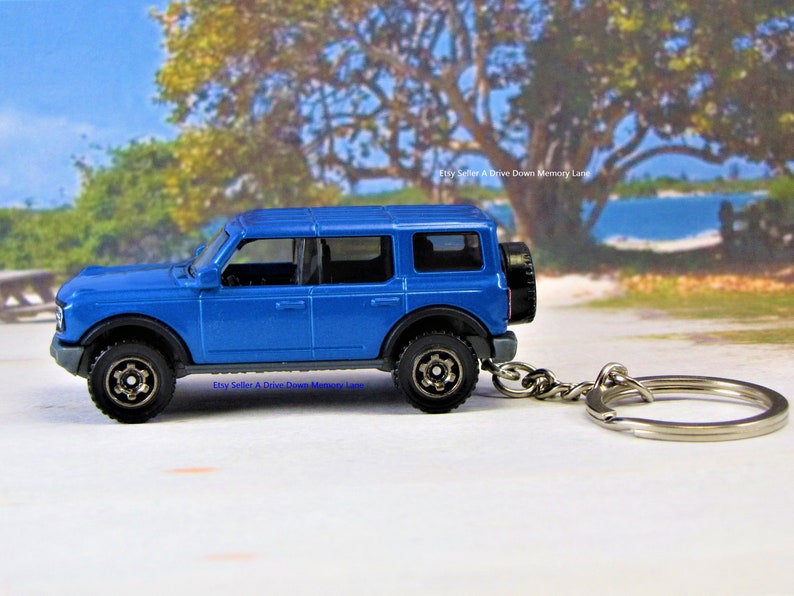2021 2024 Ford Bronco Key Ring Keychain Fob Truck 3D Novelty ...