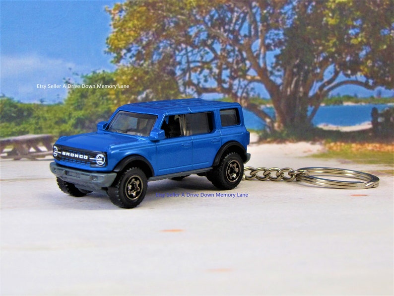 2021 2024 Ford Bronco Key Ring Keychain Fob Truck 3D Novelty ...