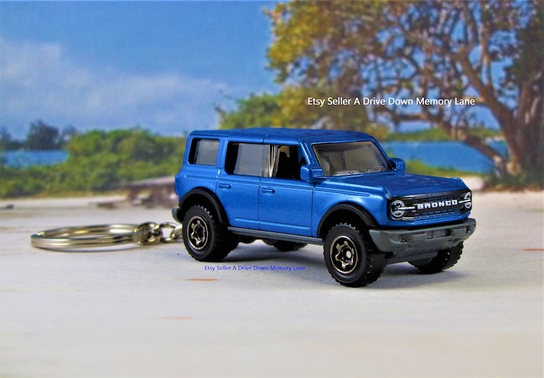 2021 2024 Ford Bronco Key Ring Keychain Fob Truck 3D Novelty ...