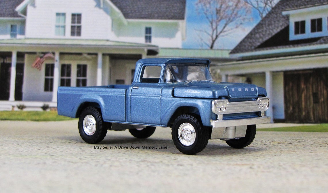 1959 59 Ford F-250 Pickup Truck 4x4 Detailed Adult Collectible Model ...