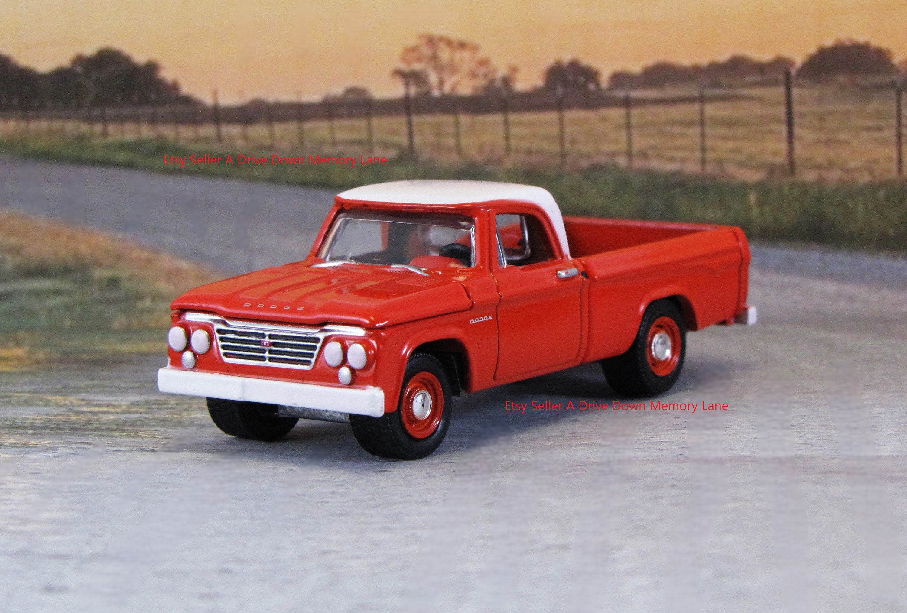 1961 1962 1963 1964 1965 Dodge D100 Pickup Truck Classic 1/64 S Scale ...